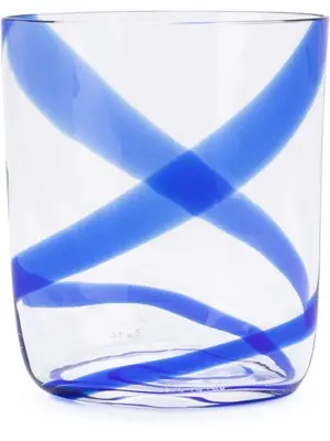 CARLO MORETTI Striped Glass - Blue