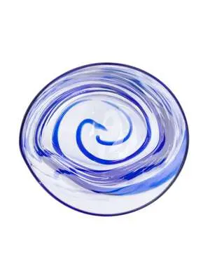 CARLO MORETTI Striped Glass - Blue