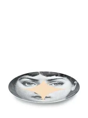 FORNASETTI T&v 'diamante' Wall Plate - White