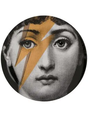 FORNASETTI Tema E Variazioni Wall Plate - Black