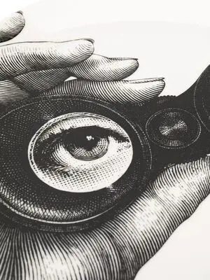 FORNASETTI Graphic Print Plate