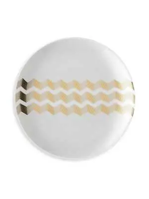 LSA INTERNATIONAL Chevron Tea Plates