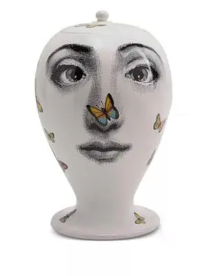 FORNASETTI Farfalle Vase - White