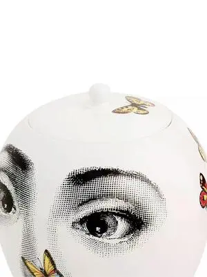 FORNASETTI Farfalle Face-print Vase