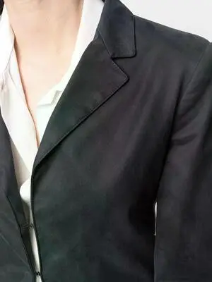 Fendi 1990 Single-breasted Cropped Jacket