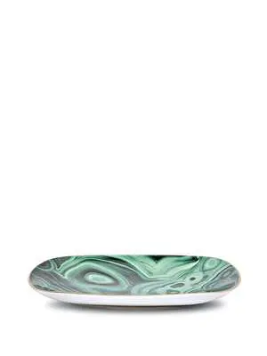 L'Objet Malachite Tray - Green