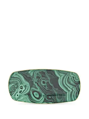 L'Objet Malachite Tray - Green