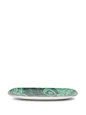 L'Objet Malachite Tray - Green