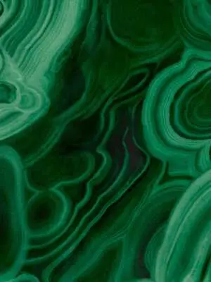 L'Objet Malachite Charger Plate