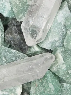 MAD ET LEN Terre Noire Cristaux Pot Pourri