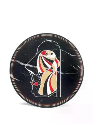 EDITIONS MILANO Marblelous Ii Plate - Black