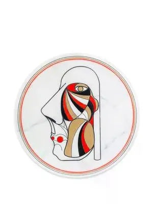 EDITIONS MILANO Marblelous I Plate - White