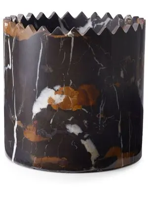 EDITIONS MILANO Small Triangoli Vase - Black