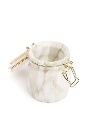 EDITIONS MILANO Miss Marble Calacatta Jar