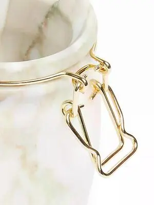 EDITIONS MILANO Miss Marble Calacatta Jar