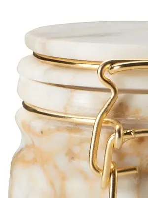 EDITIONS MILANO Miss Marble Calacatta Jar