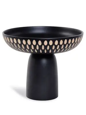 ZANAT Nera Wooden Bowl - Black