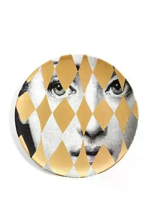 FORNASETTI Tema E Variazioni N. 368 Wall Plate Gold