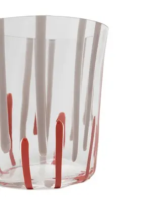 CARLO MORETTI Abstract Stripe Print Glass