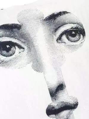 FORNASETTI Chiave E Serratura Graphic-print Cushion