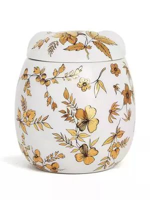 FORNASETTI Floral Owl-motif Jar