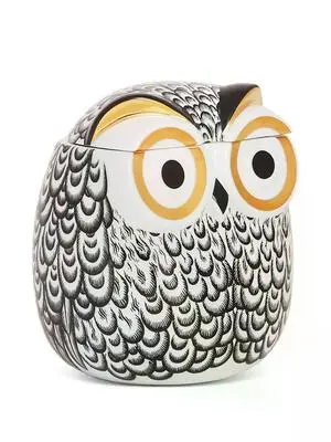 FORNASETTI Owl-motif Jar