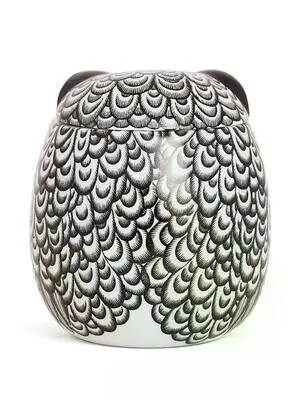 FORNASETTI Owl-motif Jar
