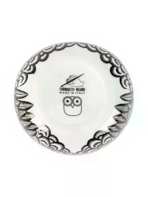 FORNASETTI Owl-motif Jar