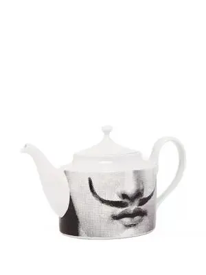 FORNASETTI Tema E Variazioni N. 21 Tea Pot - Black