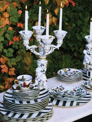 VISTA ALEGRE Sol Y Sombra Sugar Bowl