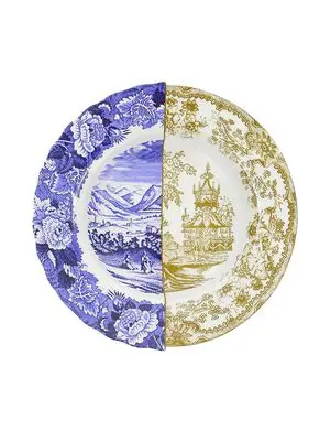 SELETTI Hybrid Sofronia Soup Plate - Blue