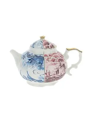 SELETTI Hybrid Smeraldina Teapot - White
