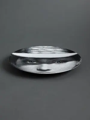 FORNASETTI Plate - Black
