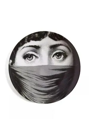 FORNASETTI Tema E Variazioni Wall Plate - Grey