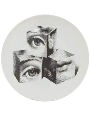 FORNASETTI Plate - White