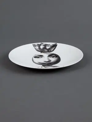 FORNASETTI Plate - White