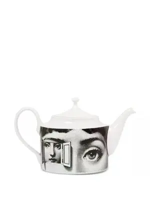 FORNASETTI Tema E Variazioni Tea Pot - White