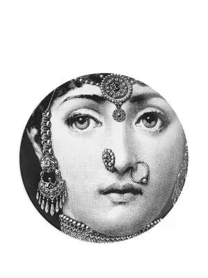 FORNASETTI Tema E Variazioni Wall Plate - Grey