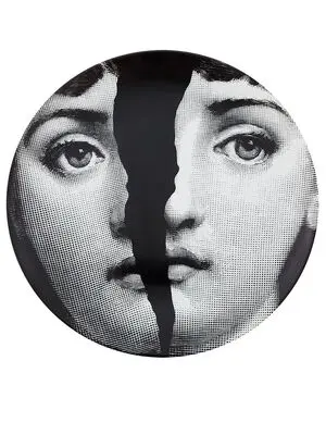 FORNASETTI Plate - White