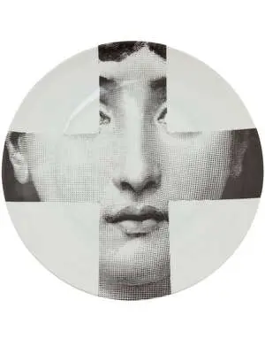 FORNASETTI Plate - Grey