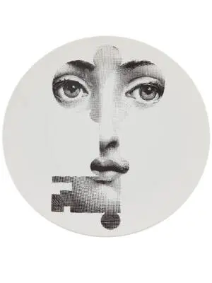 FORNASETTI Plate - White