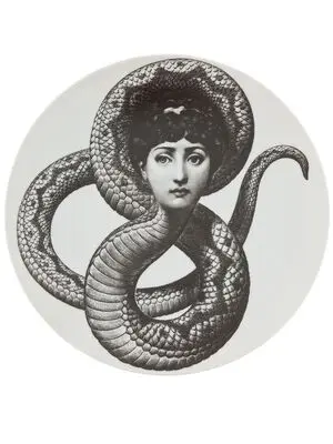 FORNASETTI Plate - White