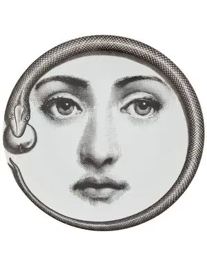 FORNASETTI Plate - White