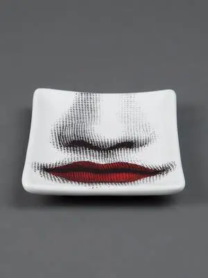 FORNASETTI Bocca Ashtray - Black