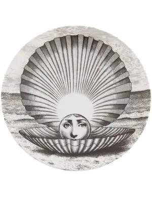 FORNASETTI Plate - Grey