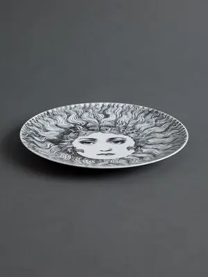 FORNASETTI Plate - Grey