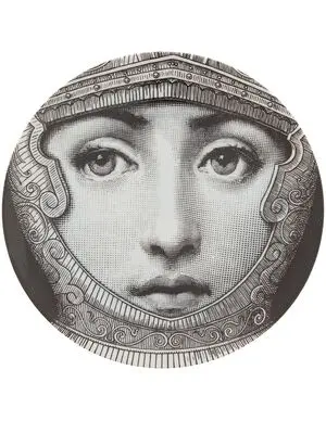 FORNASETTI Plate - White