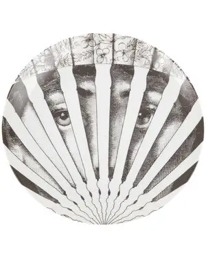 FORNASETTI Plate - White