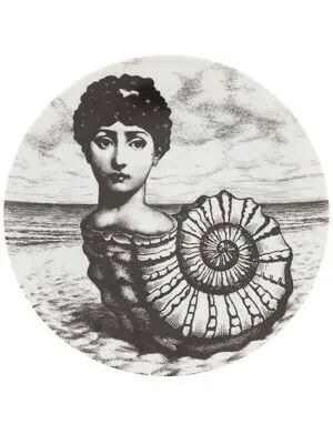 FORNASETTI Plate - Grey