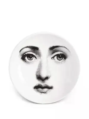 FORNASETTI Tema E Variazioni N. 6 Ashtray - White